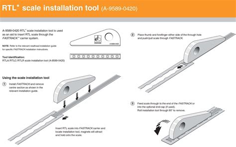Renishaw RESOLUTEâ RTLA scale pulling tool Model A