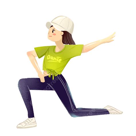 만화 일러스트 핸드 드로잉 학생 춤 삽화 댄스 트레이닝 춤추는 소녀 여 교사 교육 Png 일러스트 및 Psd 이미지 무료 다운로드 Pngtree