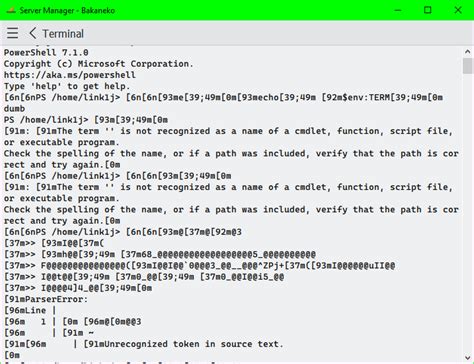 Avoid Using Escape Sequences Tricks When Termdumb · Issue 14594 · Powershellpowershell · Github