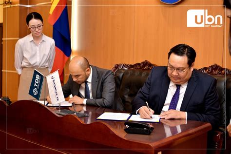 Улаанбаатар хотын бонд гаргах андеррайтеруудтай хамтран ажиллах гэрээ