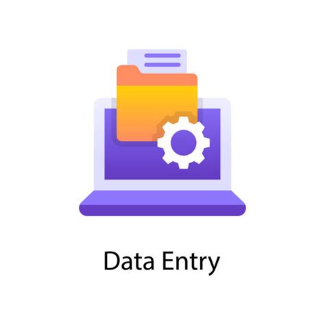 170 Automate Data Entry Stock Illustrations Royalty Free Vector