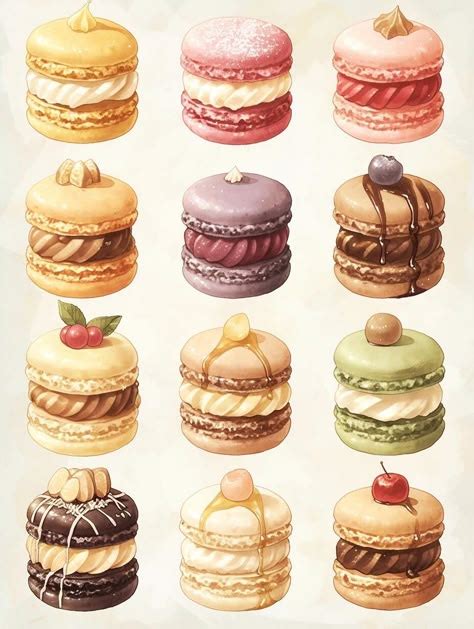 Macaron Drawing