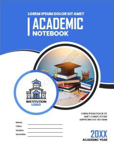 14 FREE Notebook Cover Page Templates In MS Word Format