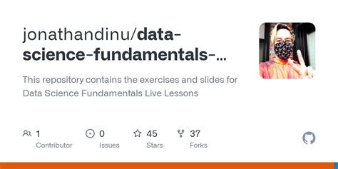Github Jonathandinu Data Science Fundamentals Archive This Repository Contains The Exercises