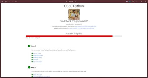 Gautam Kansal On Linkedin Python Cs50 Cs50p Programming