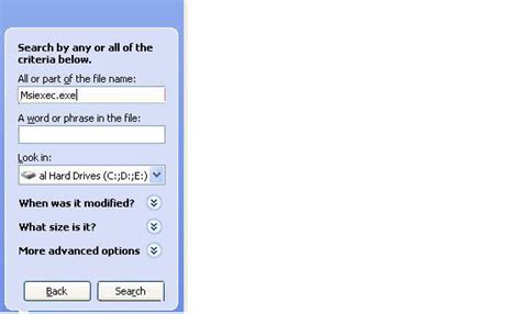 msiexec exe error codes