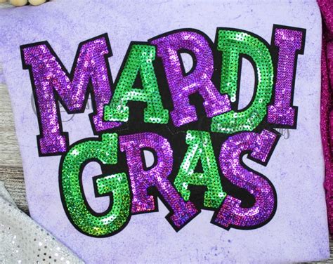 Sequin Mardi Gras Patch Mardi Gras Mardi Gras Patch Sequin Patch Sequin