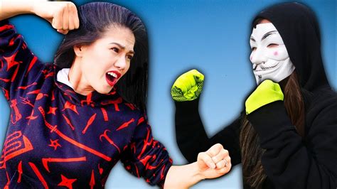 Vy Vs Hackers In Real Life Ninja Battle Royale Project Zorgo Chase In