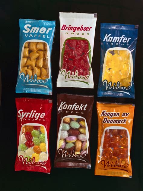 Drops Fra Nidar Chokoladefabrik A S Sverresborg Trøndelag Folkemuseum Digitaltmuseum