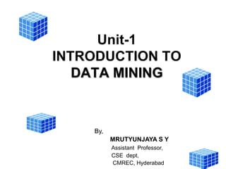 Data Mining Unit I PPT Ppt