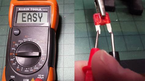 Checking Fuse On Christmas Lights Or Checking Auto Fuses With Multimeter YouTube