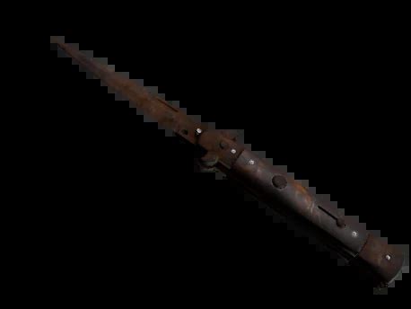 Stiletto Knife Rust Coat Battle Scarred CS CS GO Price On Market CS GO