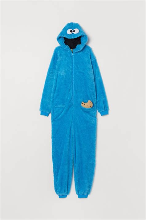 Verkleidungskostüm - Langarm - Lang - Blau/Sesamstraße - Ladies | H&M DE