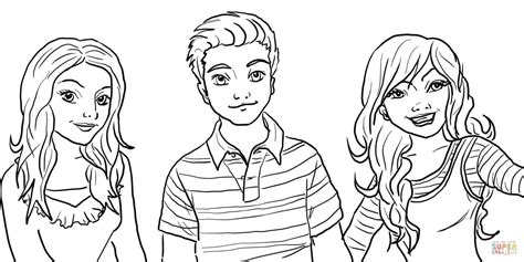 48 Icarly Coloring Page 48 Icarly Coloring Page