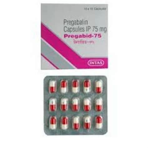 Pregabid 75 Pregabalin At ₹ 242 Box Nervigesic In Kamptee Id 2853026989097