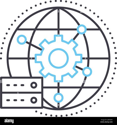 Global Network Stock Vector Images Alamy