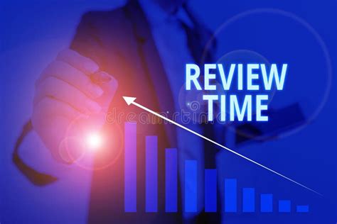 Text Sign Showing Review Time Conceptual Photo To Think Or Talk About Something Again Set