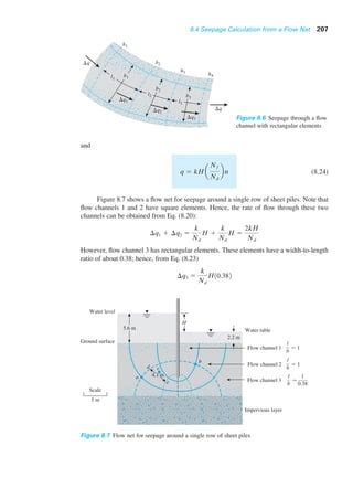 Geotechnical Engineering I Lec A Flow Calculation From Flow Nets PDF