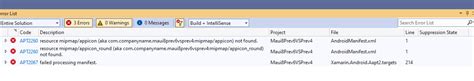 Maui Preview Visual Studio Preview Cannot Build Android Or IOS Blank App Windows