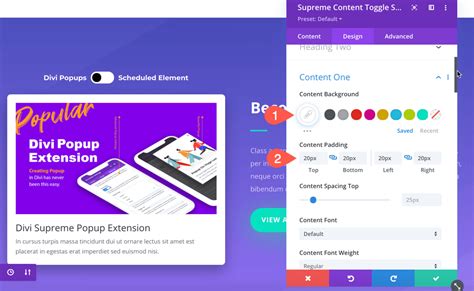 How To Create Content Toggle In Divi Divi Supreme