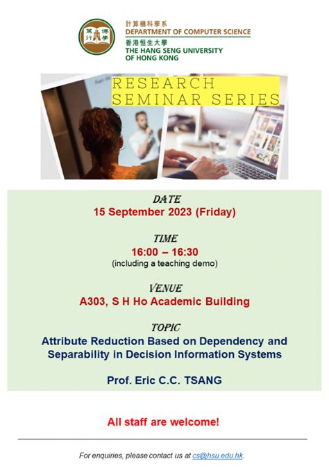 15 09 2023 Research Seminar Attribute Reduction Based On Dependency And Separability In