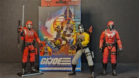 GIJoe Classified Series Python Patrol Crimson Guard YouTube