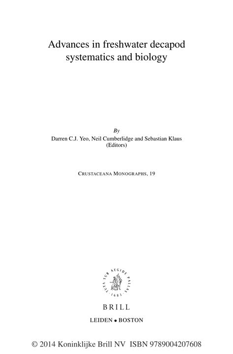 Pdf Differentiation Within A River System Ecology Or Geography Driven Evolutionary