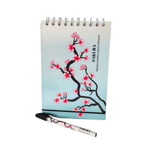 Planeador Diario Sakura Papelibre