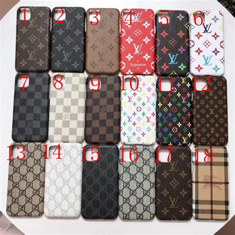 Luxury Leather Phone Cases Louis Vuitton Gucci Chanel Wallet Design For Iphone Pro Max
