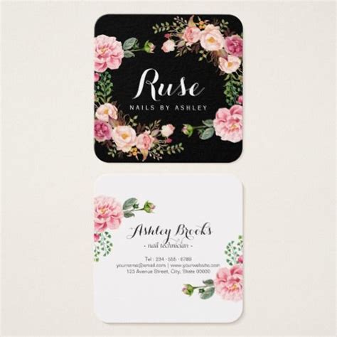 Profile Card Business Card Design Business Card Inspiration Elegant Business Cards