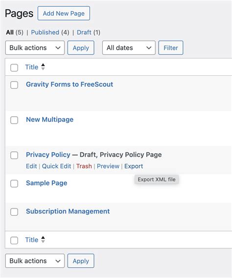 Export Single Post Page Wordpress Plugin
