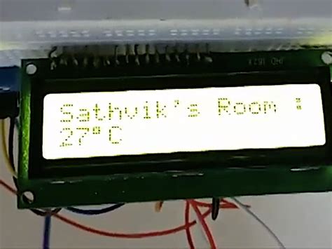 Live Temperature Display Arduino Project Hub