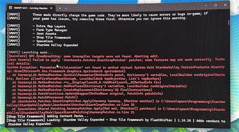 Some Parts Of Mods Not Loading Rstardewvalleyexpanded