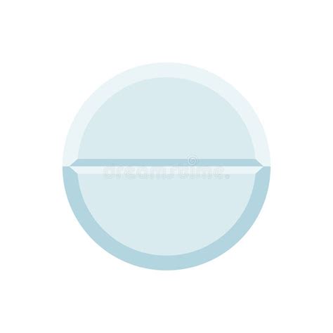 Medical Pill Vector Illustration In Flat Style Design Stock Vector