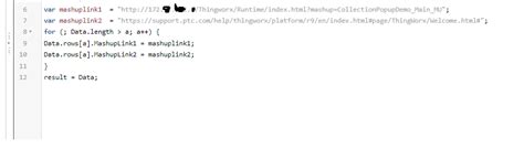 Solved Thingworx 93 Grid With Clickable Cell Value Havin Ptc