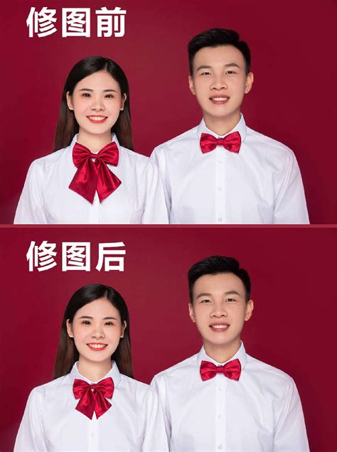 最美证件照修图教程—【拾艺修图】拾艺修图 站酷zcool