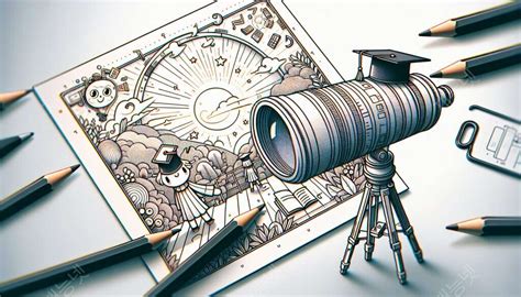 🔭 망원경으로 보는 듯한 원근감 있는 디자인