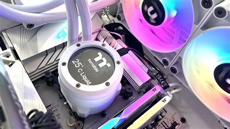 Thermaltake Th360 V2 Ultra Argb Sync Aio Liquid Cooler Snow Edition