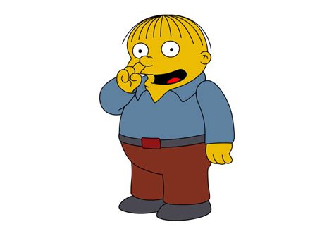 Ralph Wiggum Simpsons Free Vector Superawesomevectors