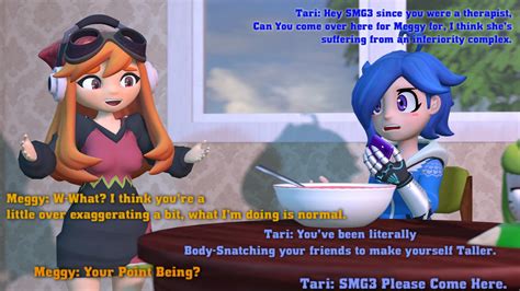 Tari Calls A Therapist For Meggy By 8 Bitmeggy On Deviantart