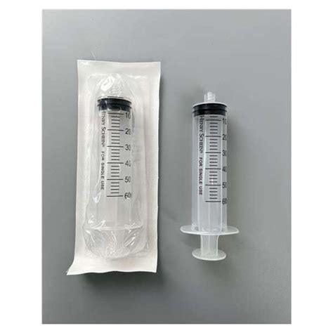 Luer Lock Syringe 60cc Clear Low Dead Space 50bx 3 Bxca Medical