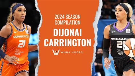 Dijonai Carrington 2024 Highlights Vol 1 Wnba Hoops Youtube