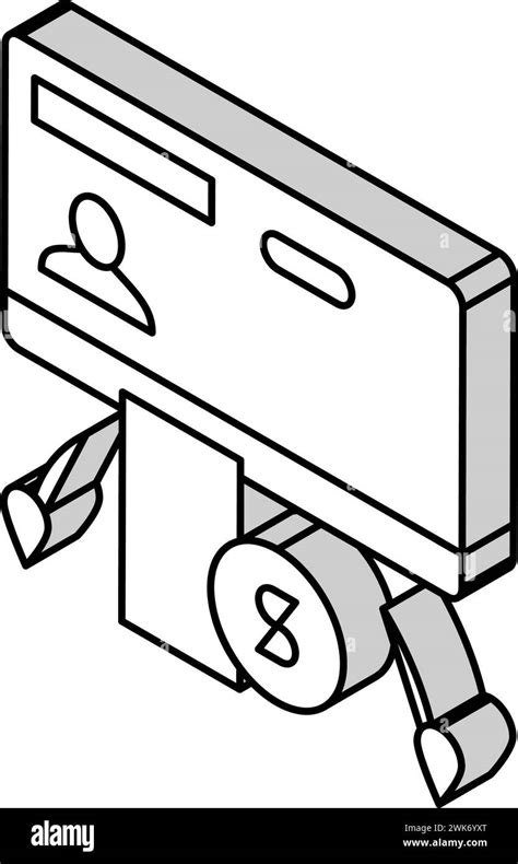 Business Visa Isometric Icon Vector Illustration Stock Vector Image And Art Alamy