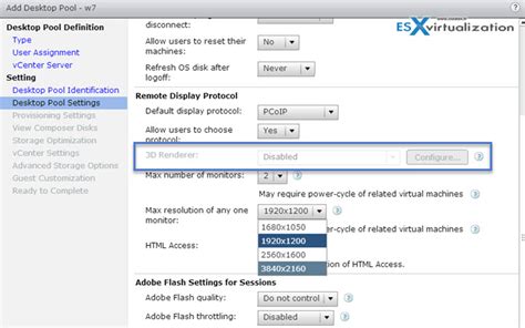 vcp6 dtm objective 3 2 configure automated pools using full clones