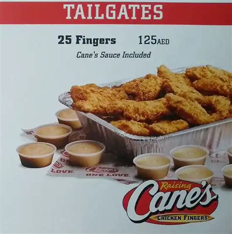 Raising Canes El Paso Menu At Gayla Wilson Blog