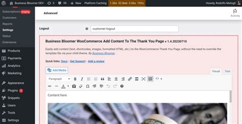 Woocommerce Add Content To The Thank You Page