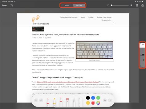 Fun With Markup On Iosipados Long Form Content Multiple Screenshots