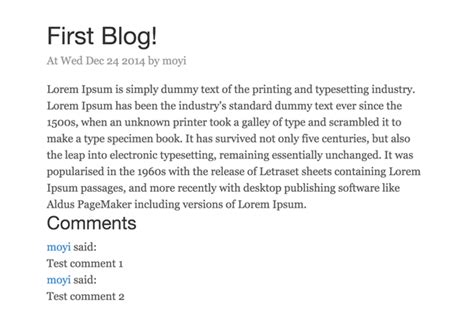 get started building your blog with parse js comments envato tuts