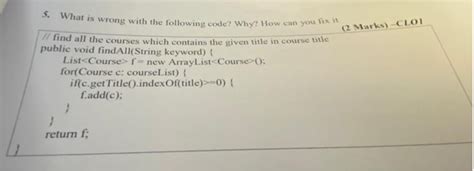 Solved Let S Say We Would Like To Compare Two Person Object Chegg
