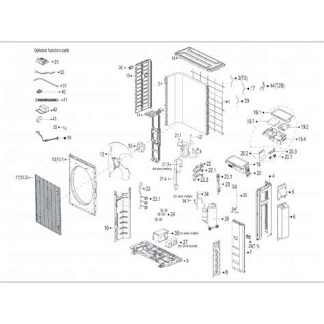 Da27 3z Outdoor Electronic Control Box Subassembly Ductless Supply Parts